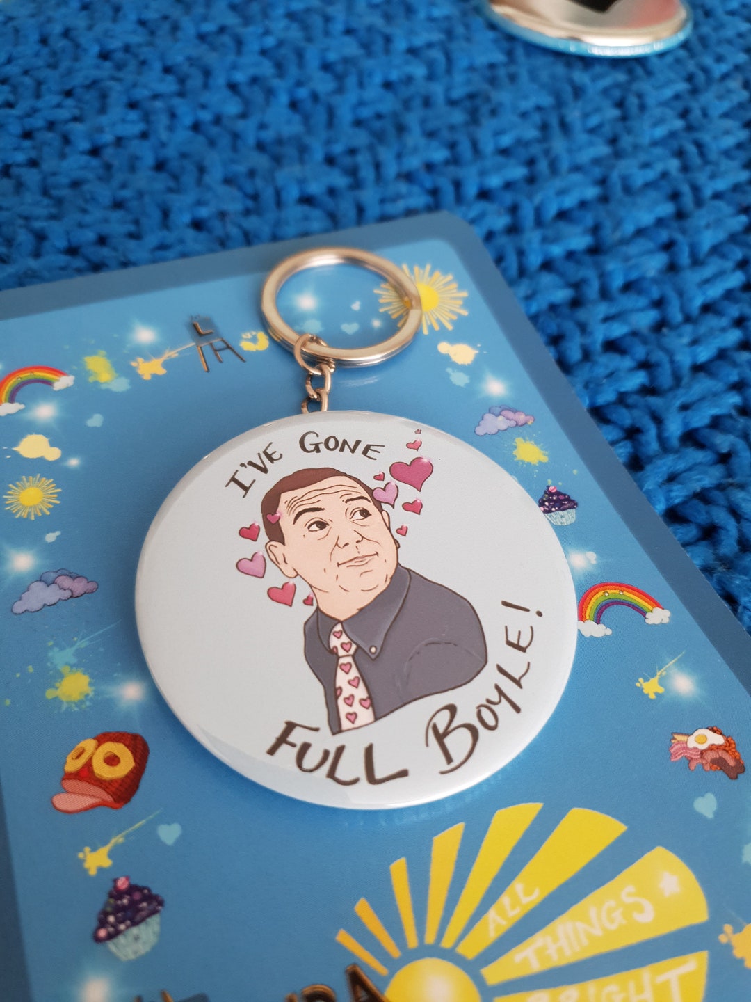 Brooklyn Nine Nine Full Boyle Keyring, Bottle Opener Keyring Keychain ...