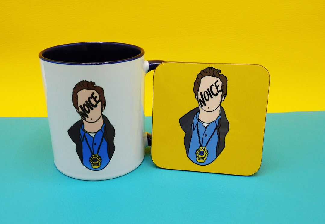 Brooklyn Nine Nine, Noice, Mug & Coaster Gift Set, Jake Peralta B99 ...