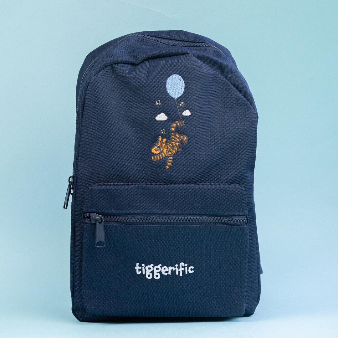 Tigger Tiggerific Navy Mini Backpack - Etsy