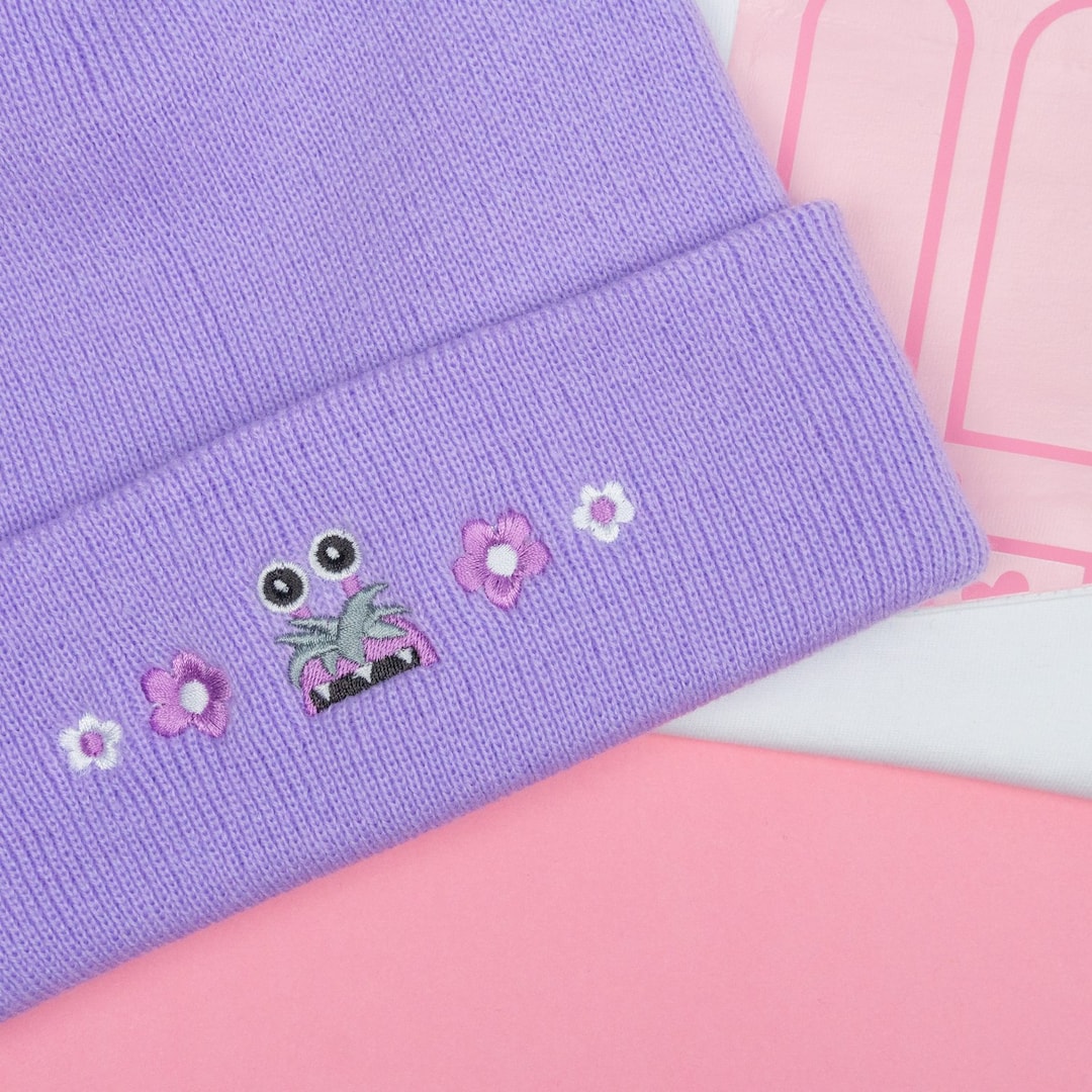 Pixar's Monsters, Inc Inspired Boo Kitty! Embroidered Beanie - Etsy