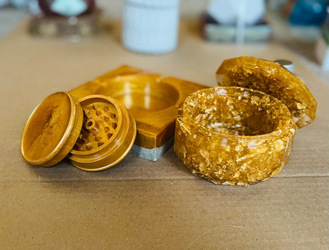 Octagon Planter & Ashtray Base Sets | Discrete Smoker Sets - Etsy