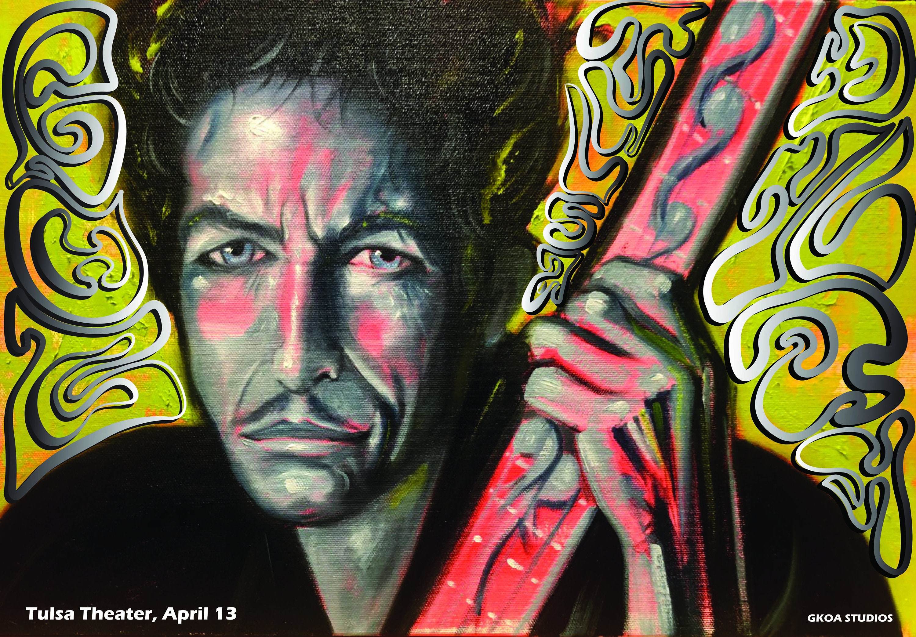 Bob Dylan Concert Poster, Tulsa, 2022 - Etsy