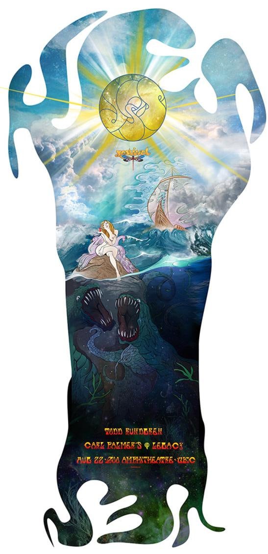 Yes Concert Poster - Etsy