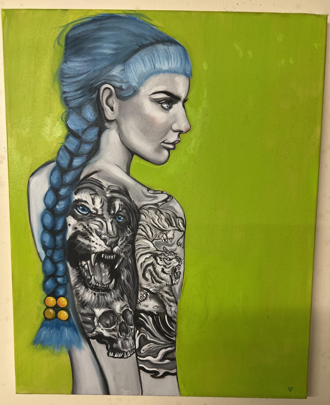 Original Oil Painting by Tracy Viser, 16 X 20 Inches, Created for a 311 ...