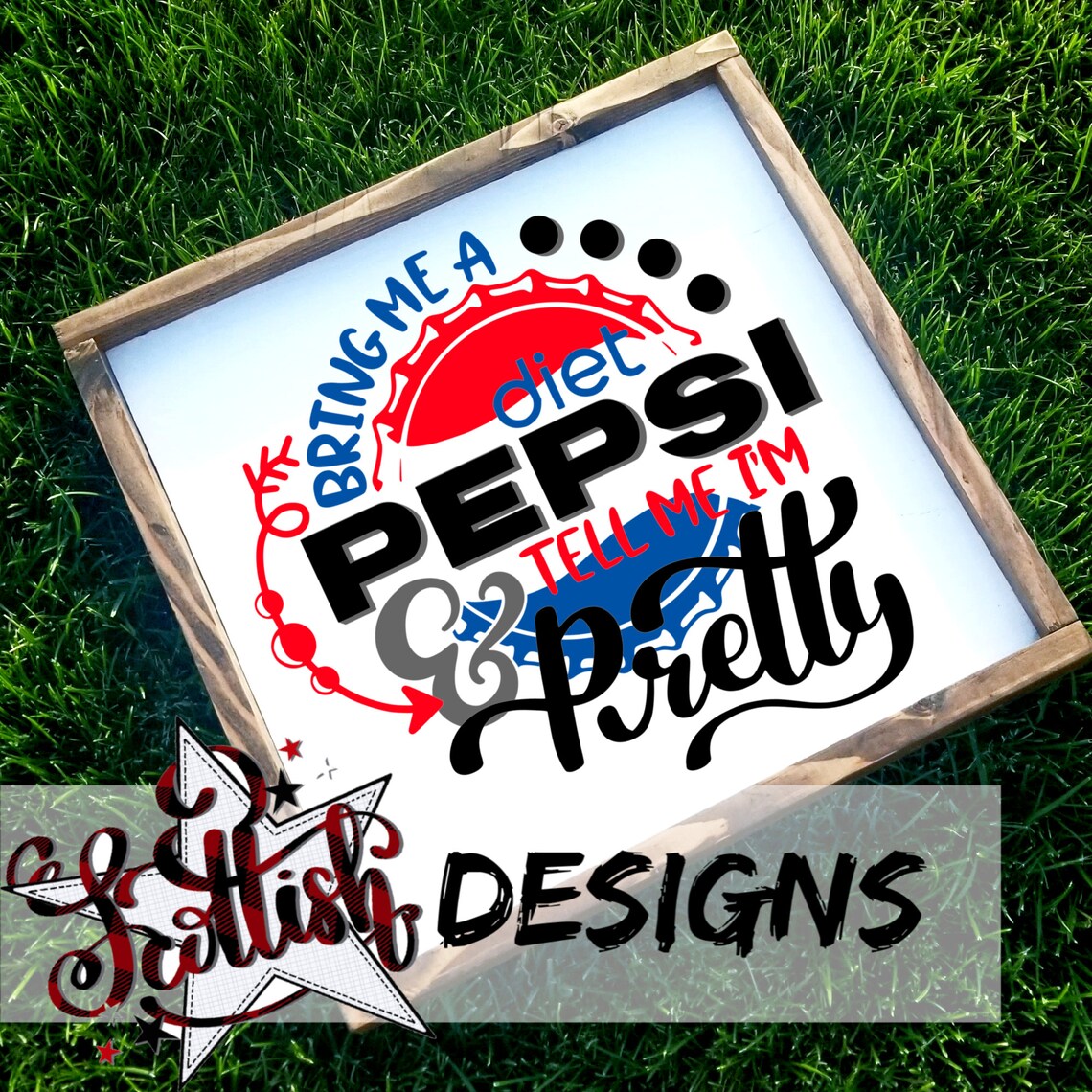 Bring Me a Pepsisvgdiet Pepsi Cut Fileprettyhand Drawn Cut - Etsy