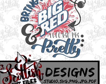 Big Red Soda Logo Svg - Etsy