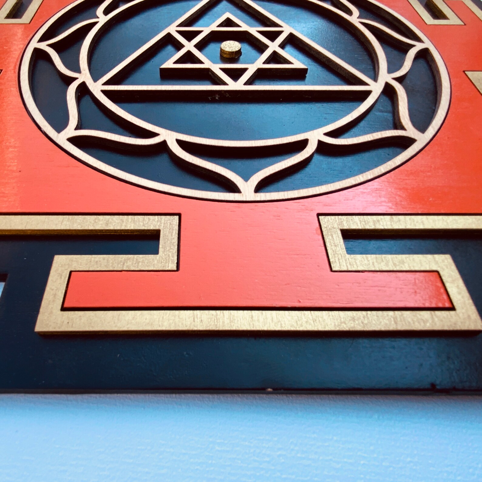 Ganesh Yantra Ganesha Yantra Sacred Symbols Laser Cut - Etsy