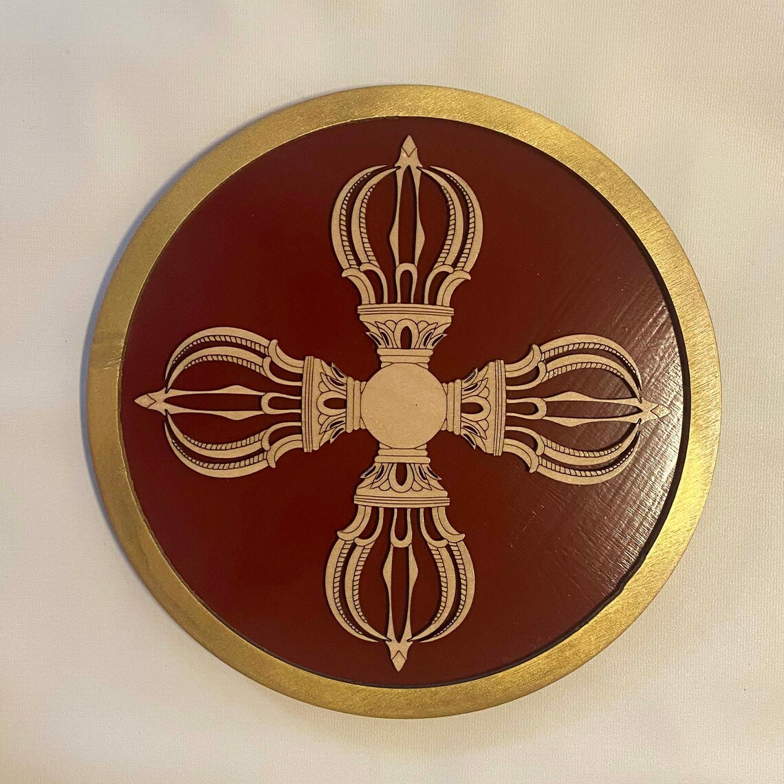 Buddhist Religious Symbol Double Vajra Dorje Vajra - Etsy