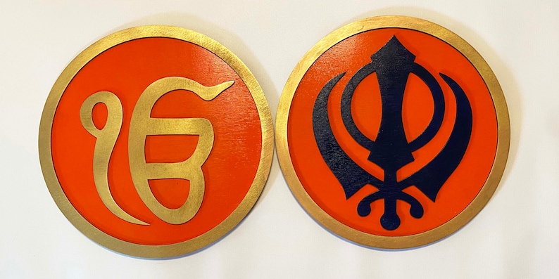 Sikh Religious Symbols Ik Onkar Khanda - Etsy