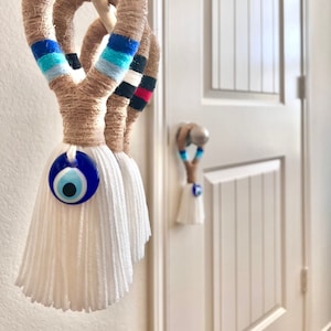Handmade Doorknob Evil Eye Décor | Home, Studio, Room Décor | Evil Eye ...