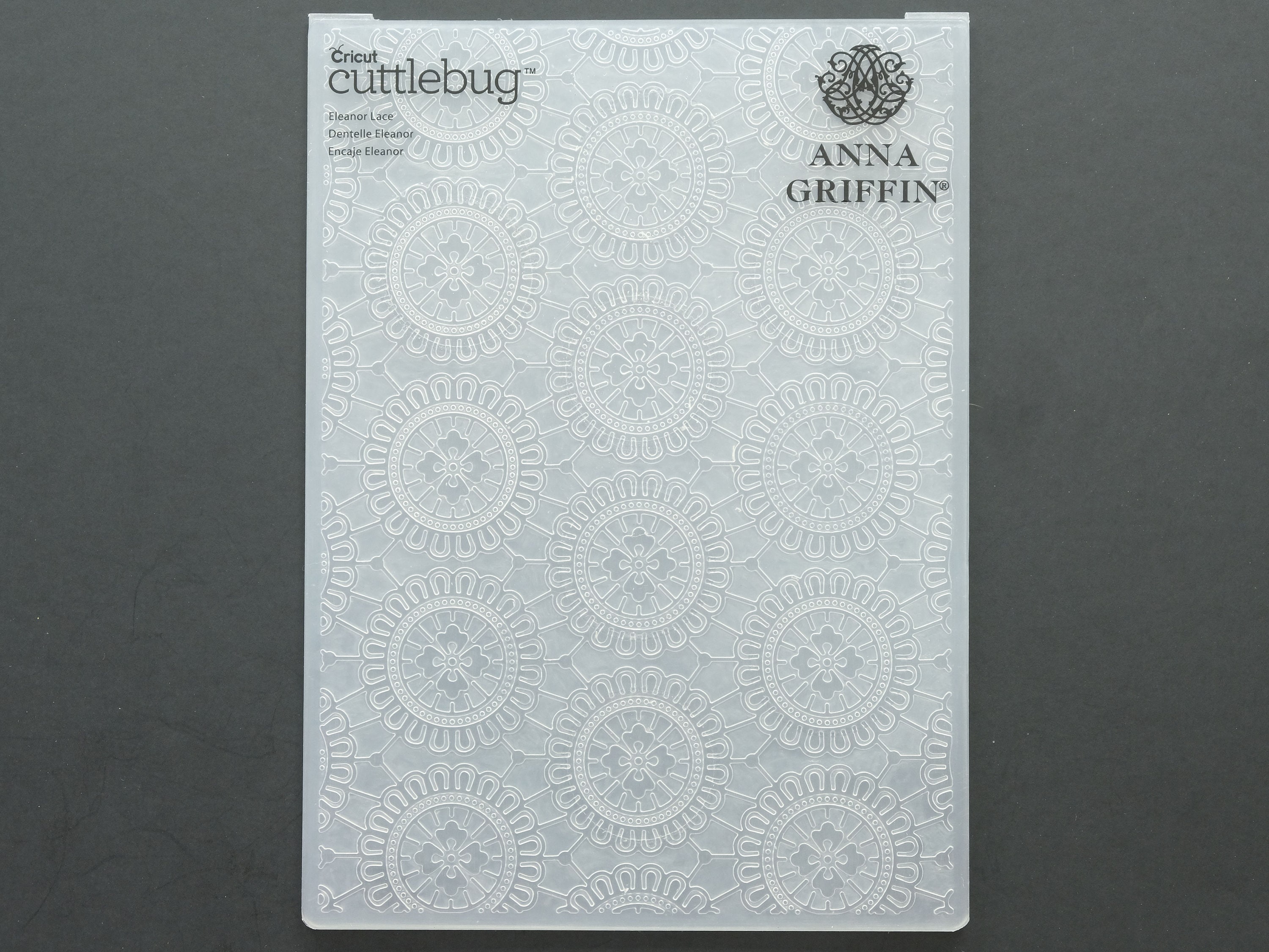 Lot of 3 Anna Griffin 5x7 Inch and 1 Border 1x7 Inch Embossing Folders ...