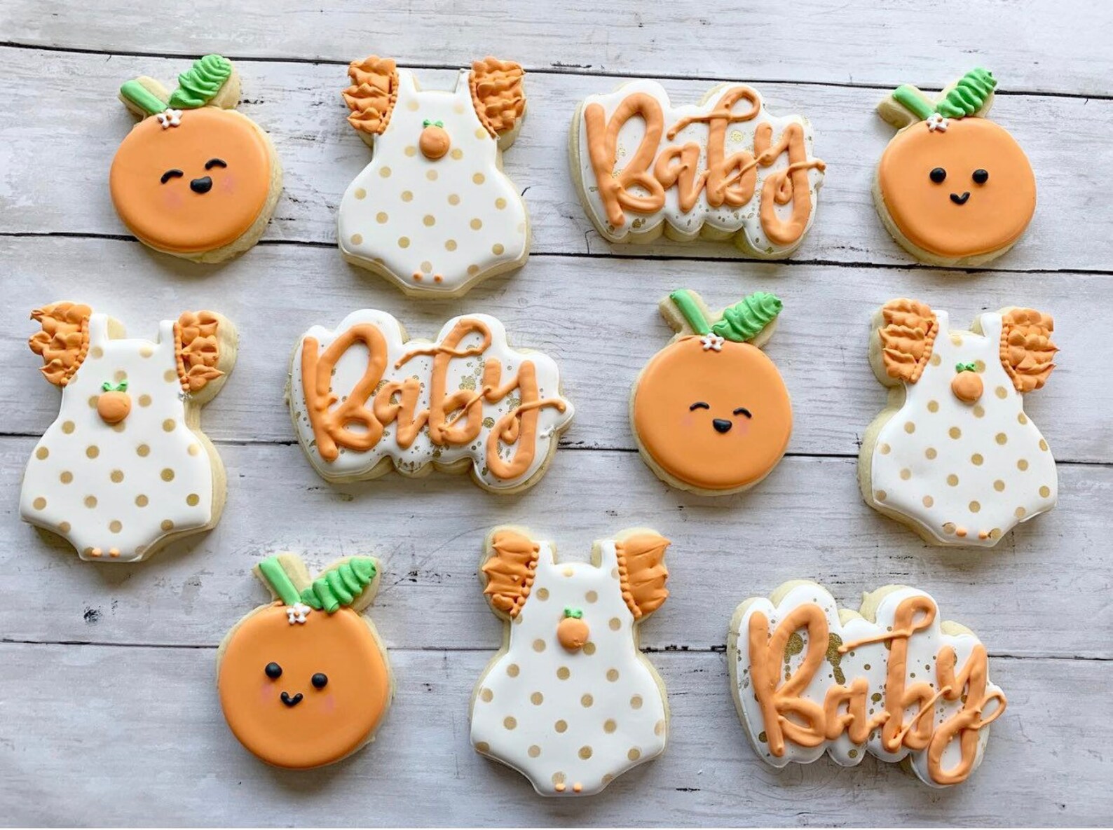 Little Cutie Baby Shower Cookies - Etsy