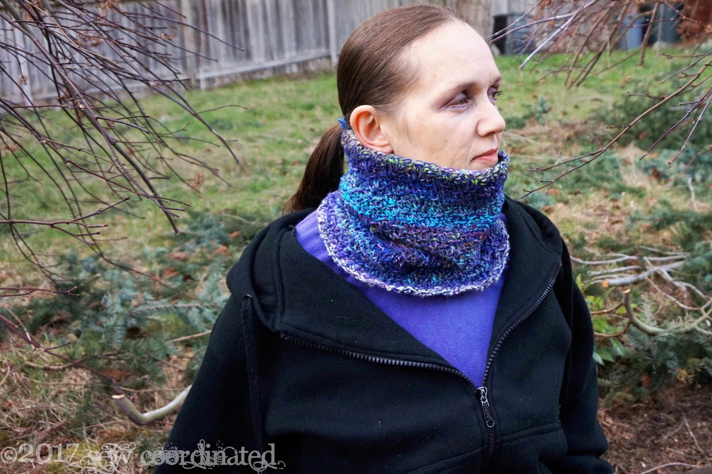 Winter Matrix Cowl Knitting Pattern - Etsy