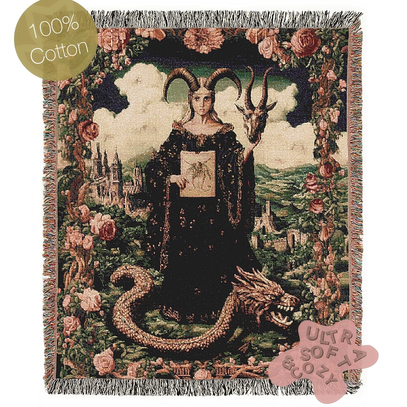 Floral Tapestry - Etsy