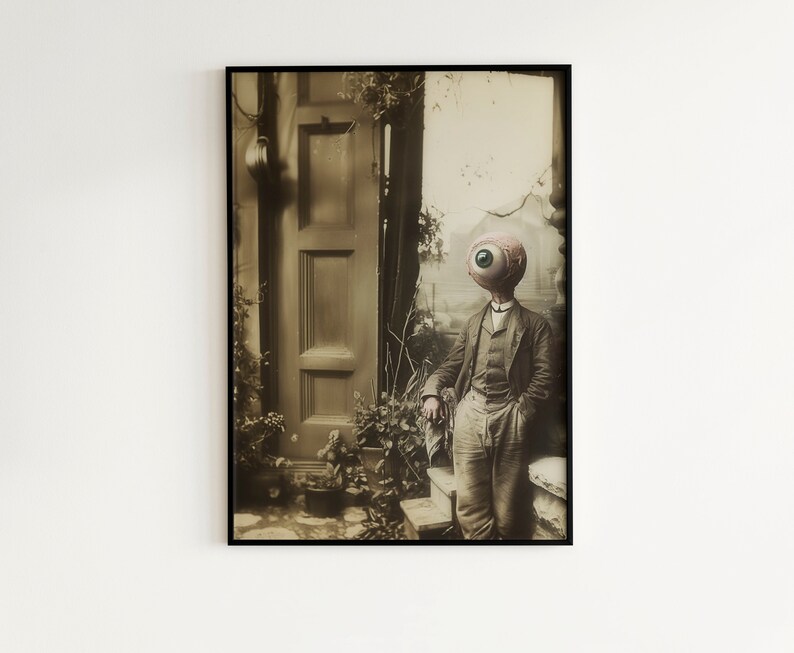See All Evil, Cyclops Photograph, Vintage Victorian Gothic Photography ...