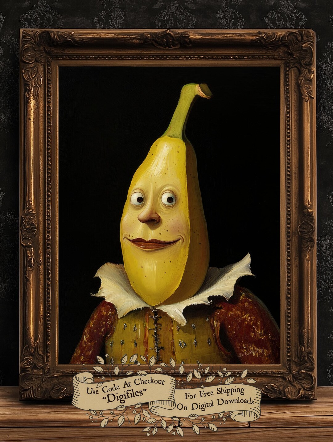 Reizende Bananen Malerei, Antike Obst Kunstdruck, Renaissance Essen ...