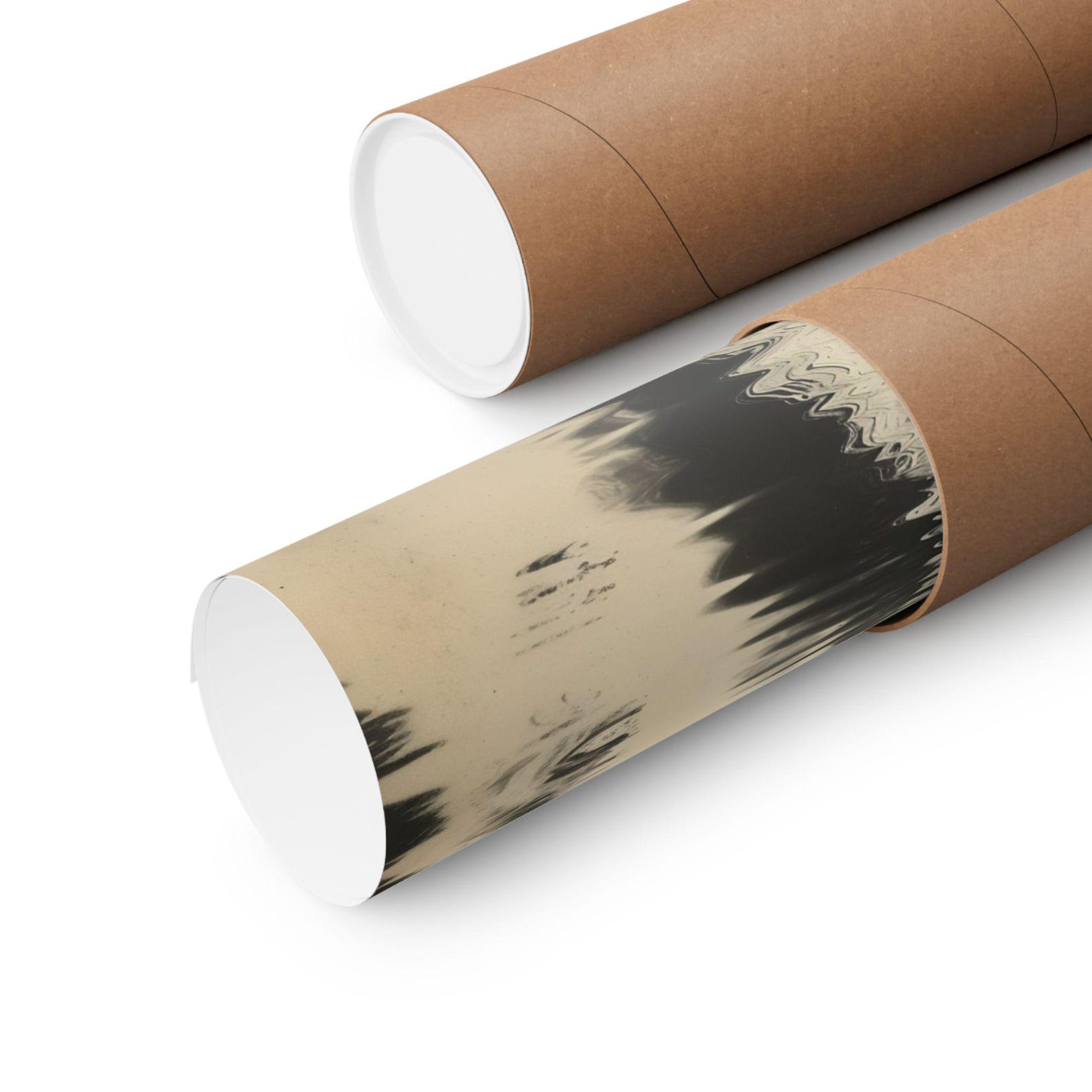 Surreal Moon Face Reflection Art Print Vintage Style Celestial Portrait ...