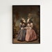 Sisters of Mercy, Rococo Baroque Animal Skull Girls Painting, Victorian ...