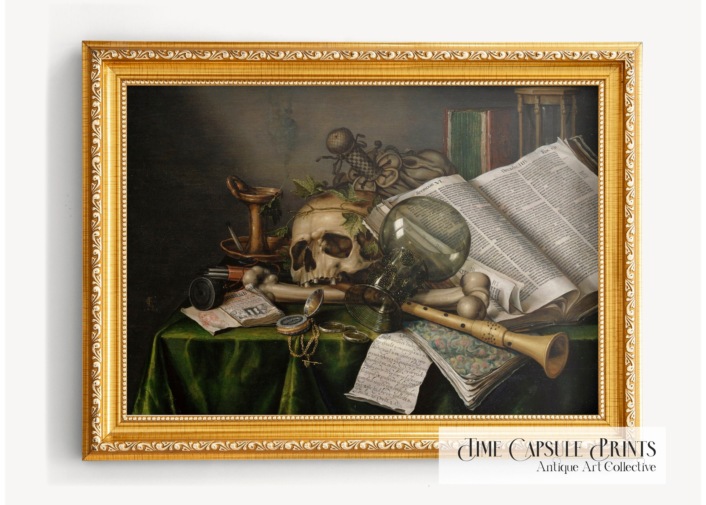 Vintage Moody Victorian Gothic Printable Gothic Dark Still Life ...