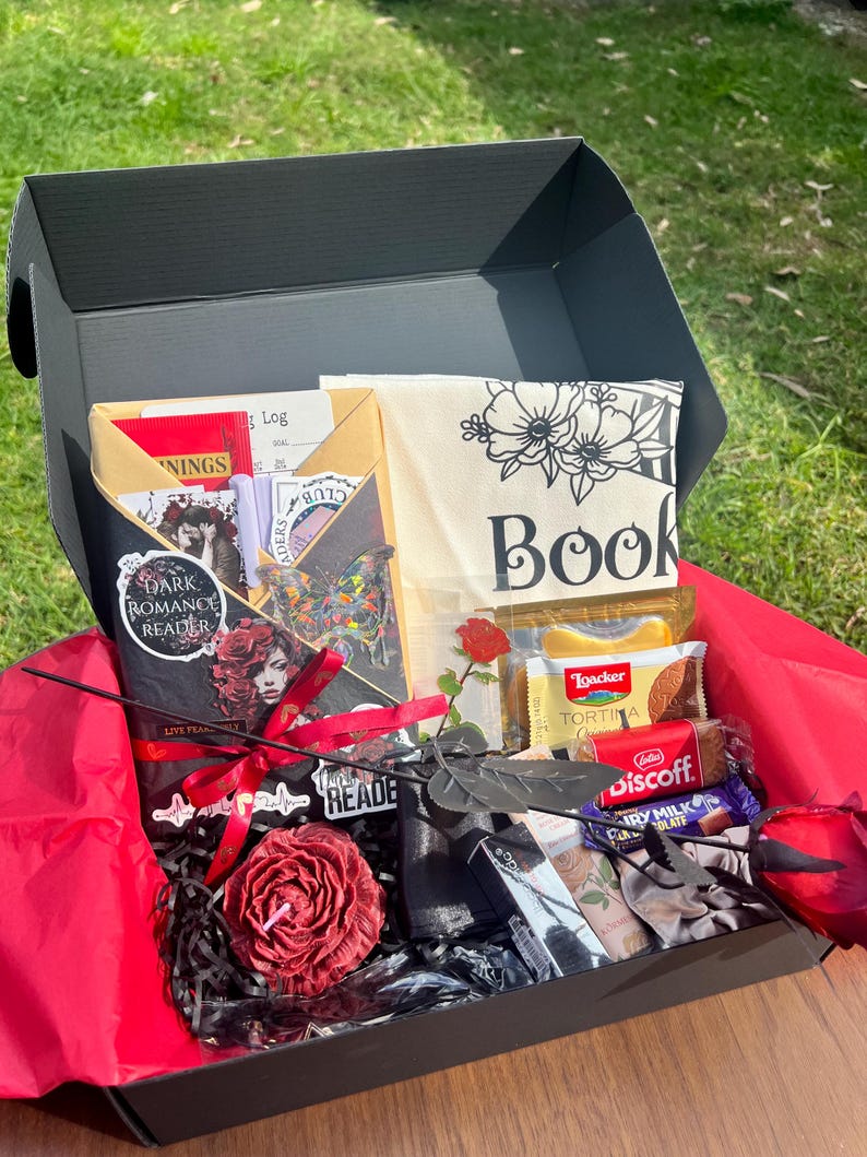 Dark Romance Book Box Blind Date With a Book | Self Care |spa ...