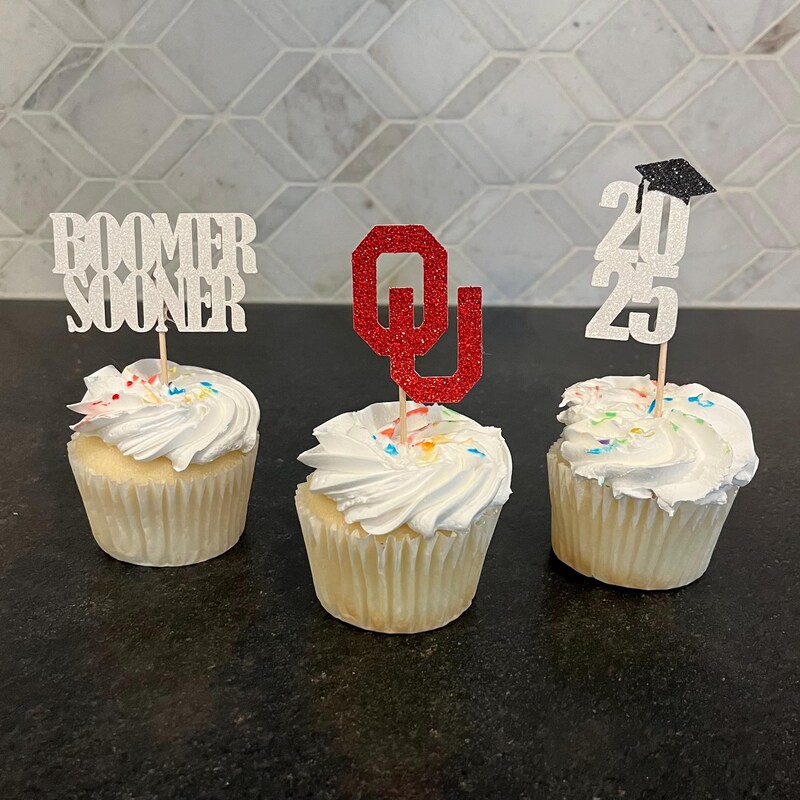 Cupcake Topper University - Etsy