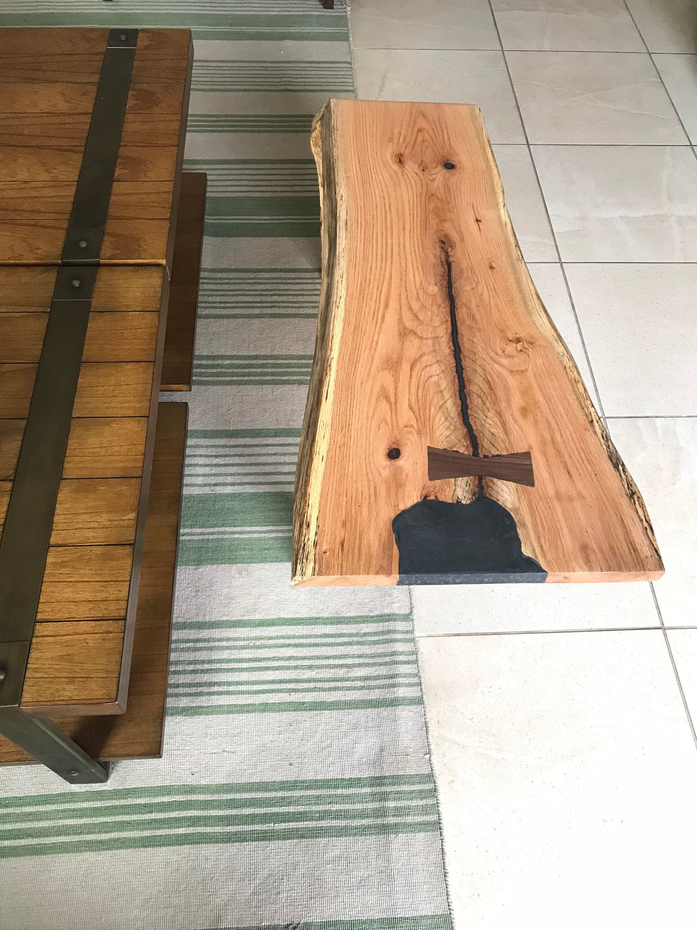Waterfall Coffee Table/ottoman - Etsy