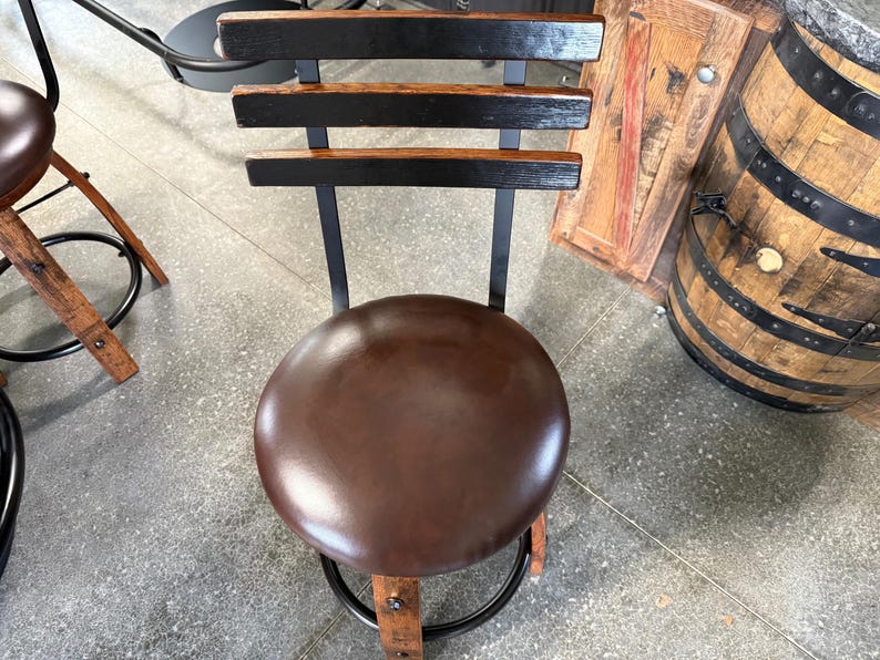 Rustic Bar Stool - Etsy