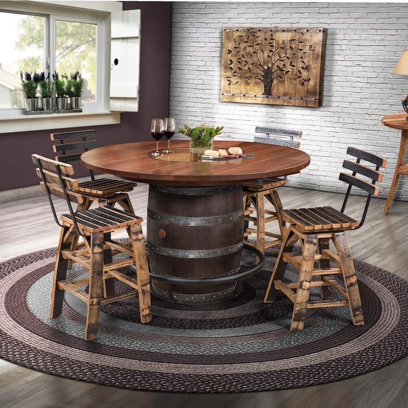 Wine Barrel Table - Etsy