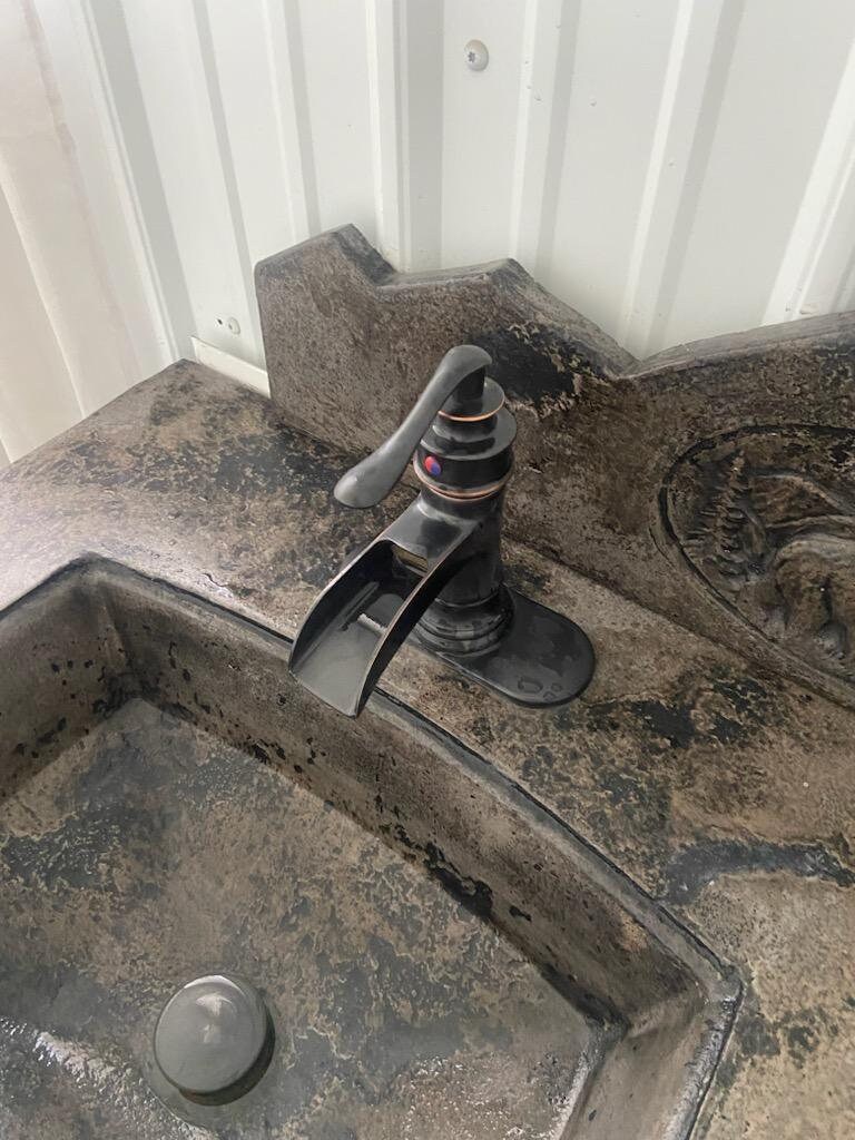 Waterfall Rustic Faucet - Etsy