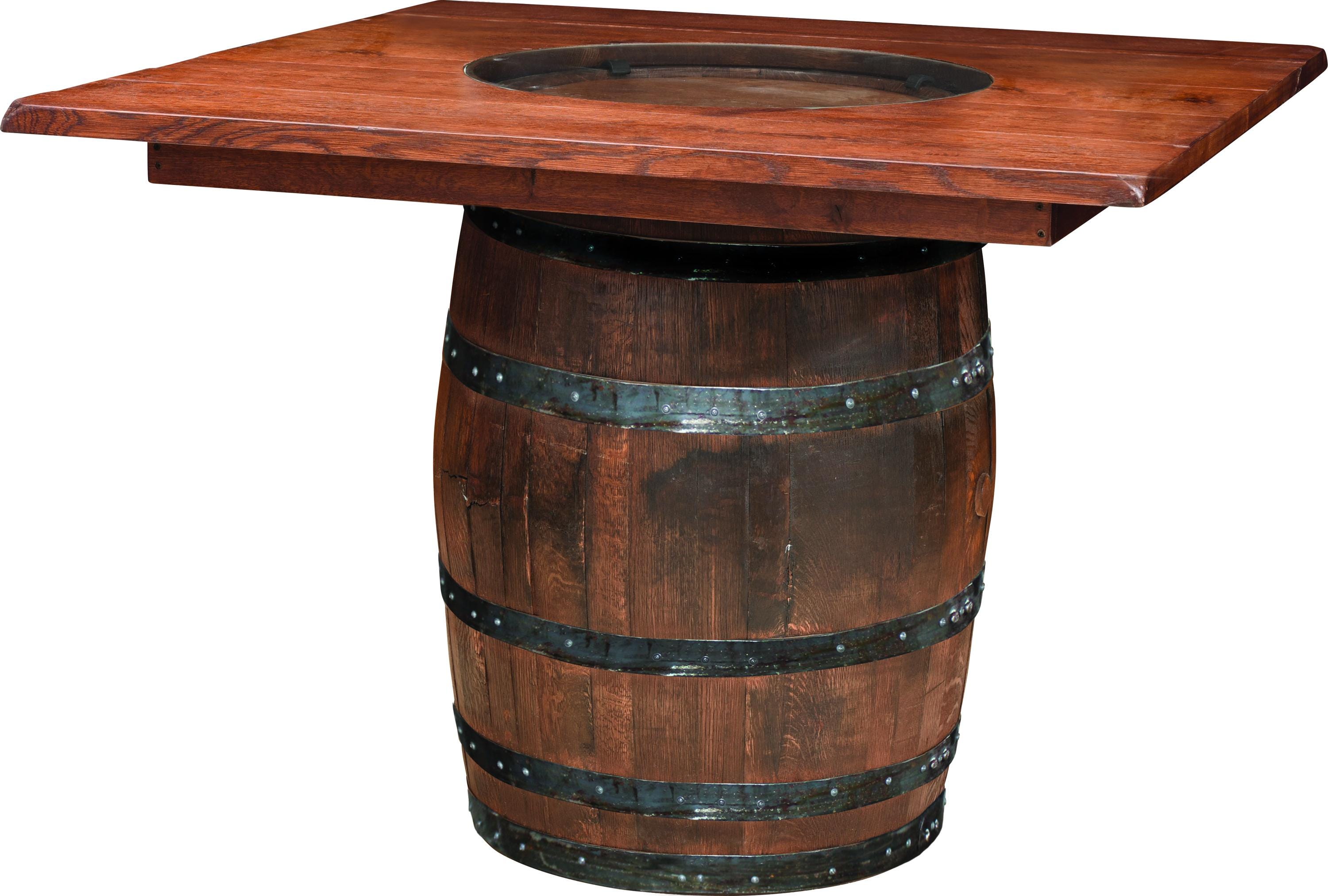 Rustic Whiskey Barrel Table & Chair Set - Etsy
