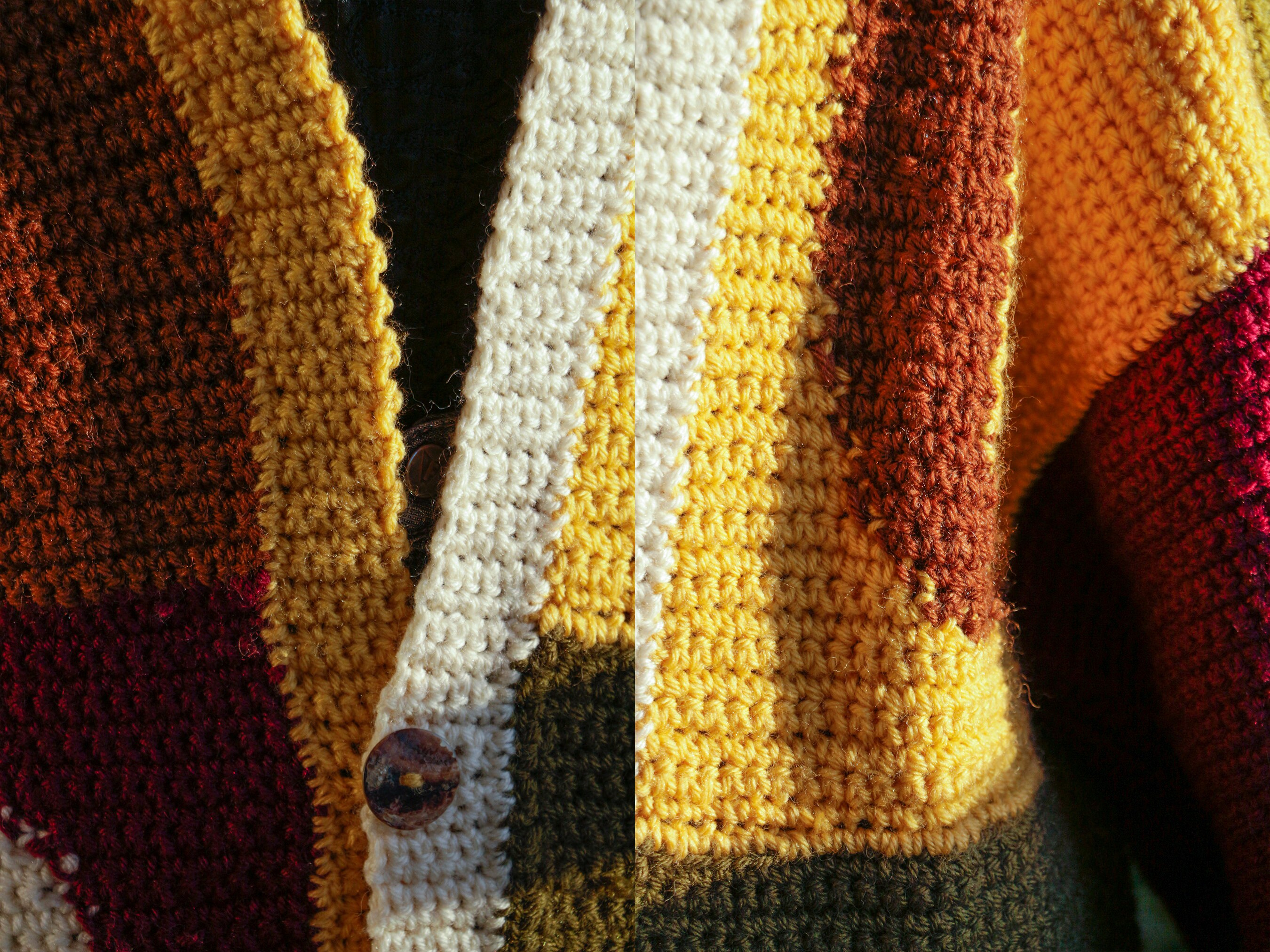 Moon Phases Oversized Cardigan Crochet Pattern - Etsy