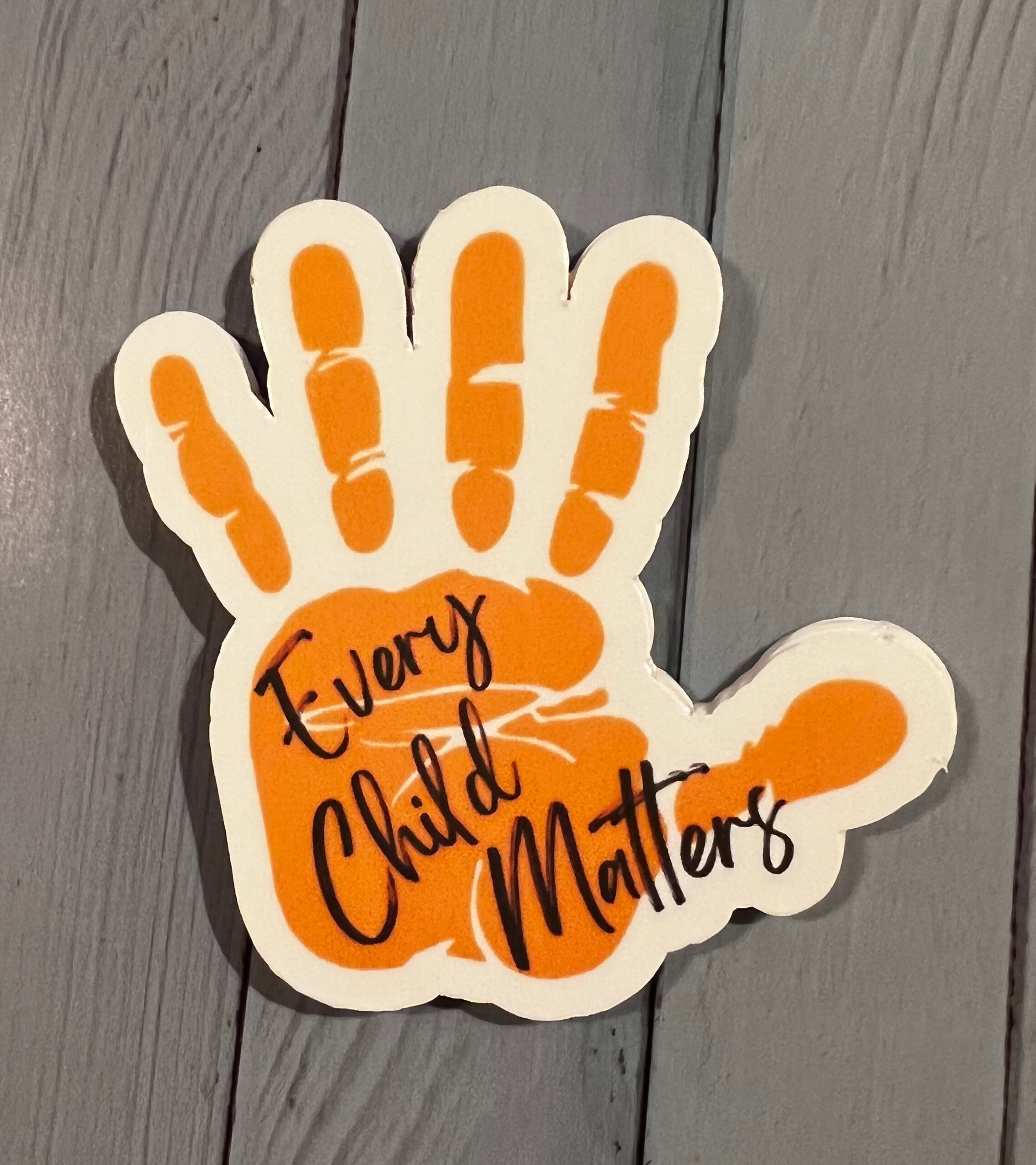 Every Child Matters Handprint Sticker - Etsy Canada