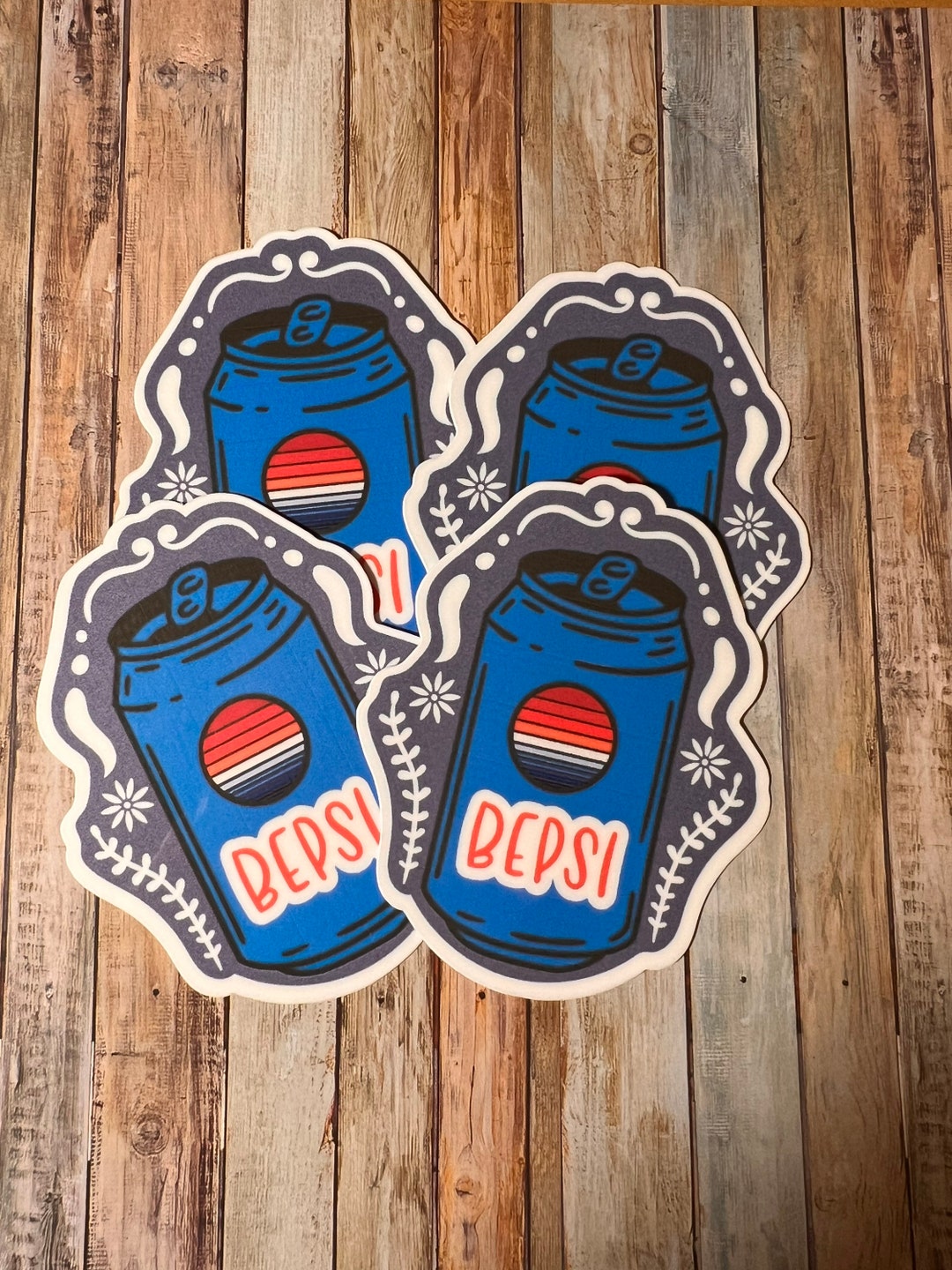 Bepsi Soda Can Sticker - Etsy