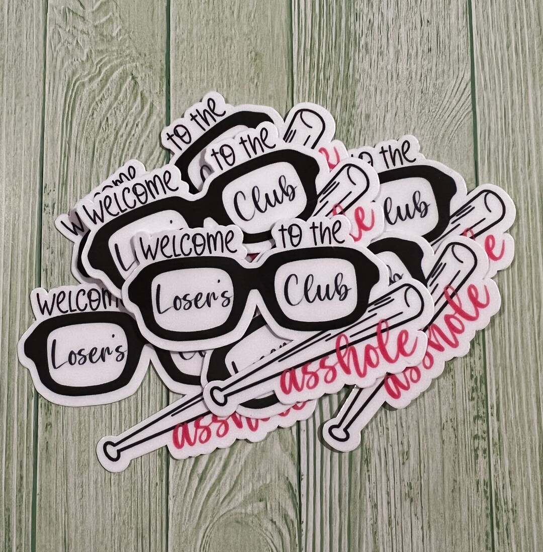 Welcome to the Losers Club Sticker - Etsy Österreich