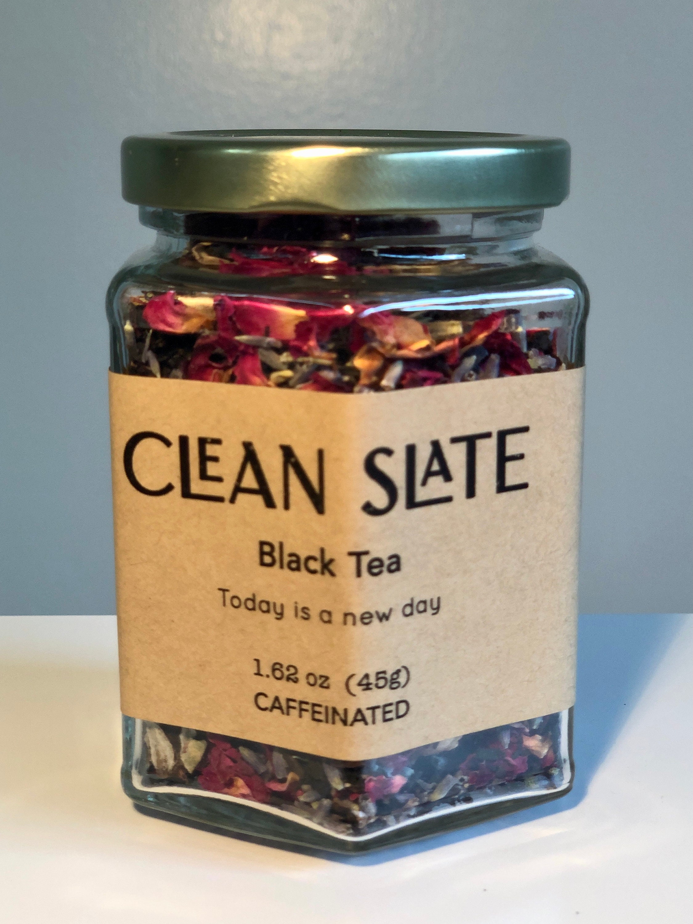 CLEAN SLATE VANILLA Loose Leaf Black Tea Organic Tea Tea - Etsy