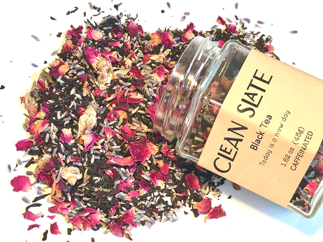 CLEAN SLATE VANILLA Loose Leaf Black Tea Organic Tea Tea - Etsy