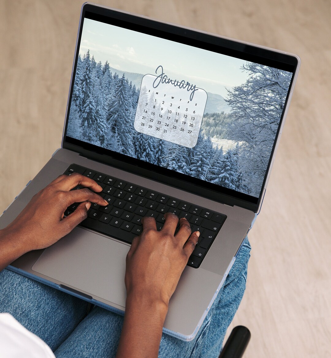 Nature Landscape 12 Monthly Desktop Wallpapers Digital Wall Art ...