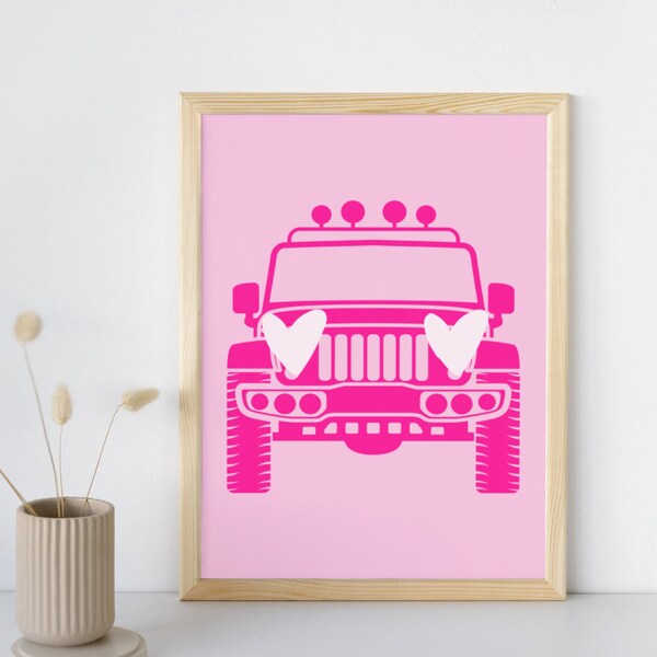 Jeep Poster - Etsy