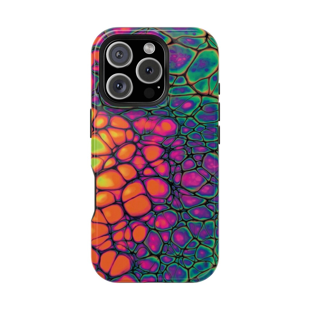 Bespattered Facade Neon Butterfly Abstract Art Magsafe Tough Case - Etsy