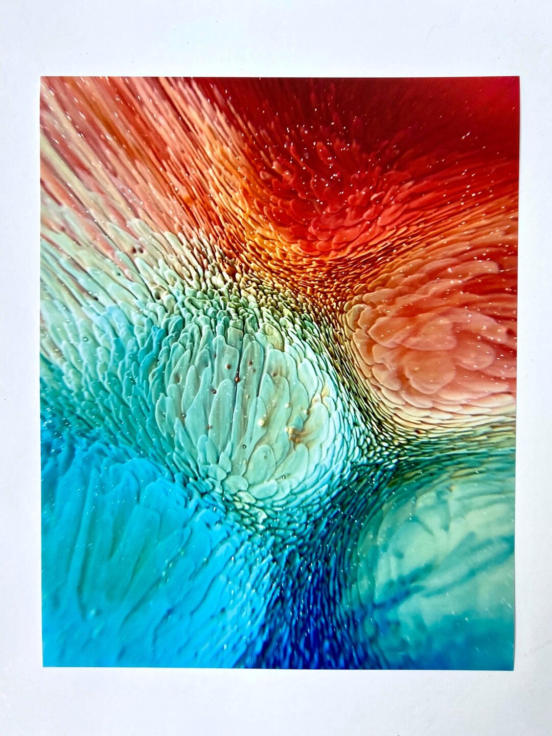 Bespattered Facade 8" X 10" Resin Petri Giclee Print #5 - Etsy