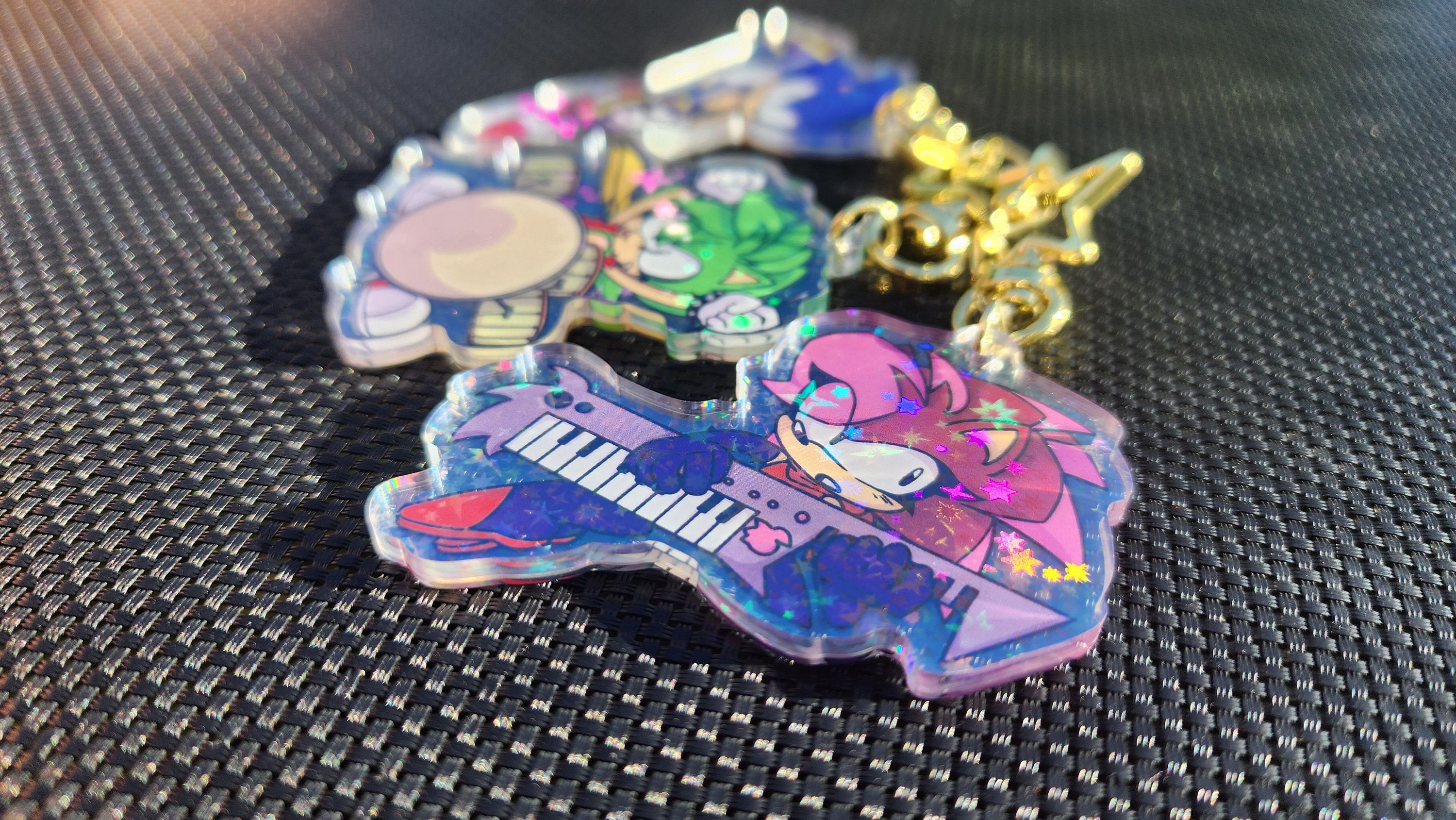 Sonic Underground Inspired Keychain - Etsy