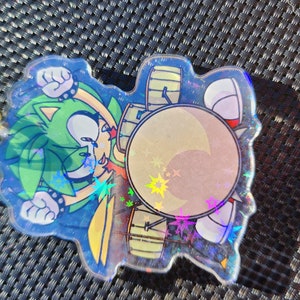 Sonic Underground Inspired Keychain - Etsy