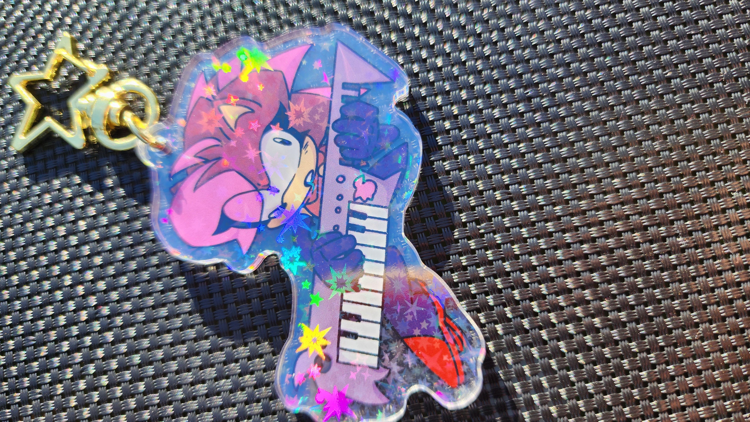 Sonic Underground Inspired Keychain - Etsy