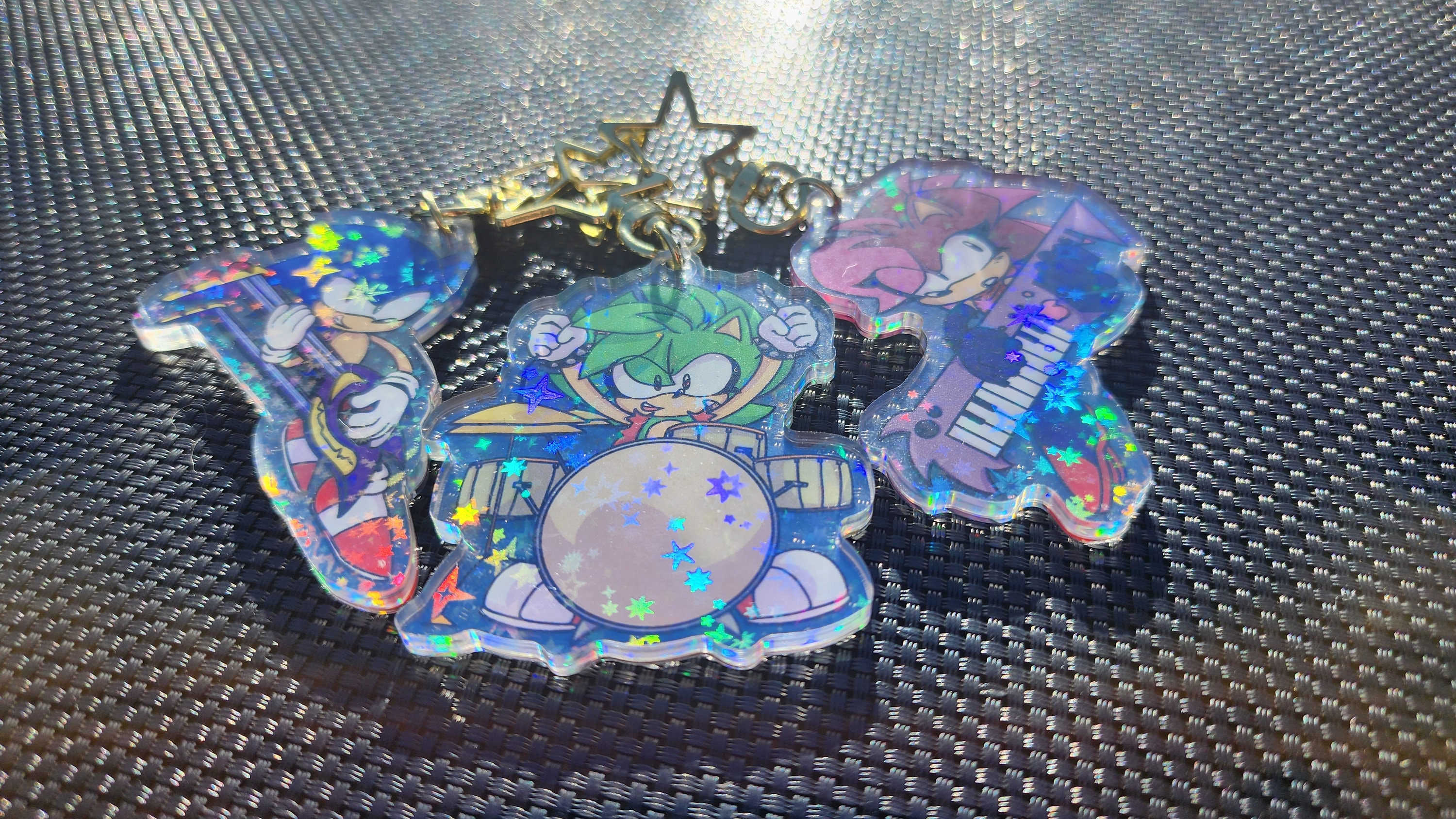 Sonic Underground Inspired Keychain - Etsy