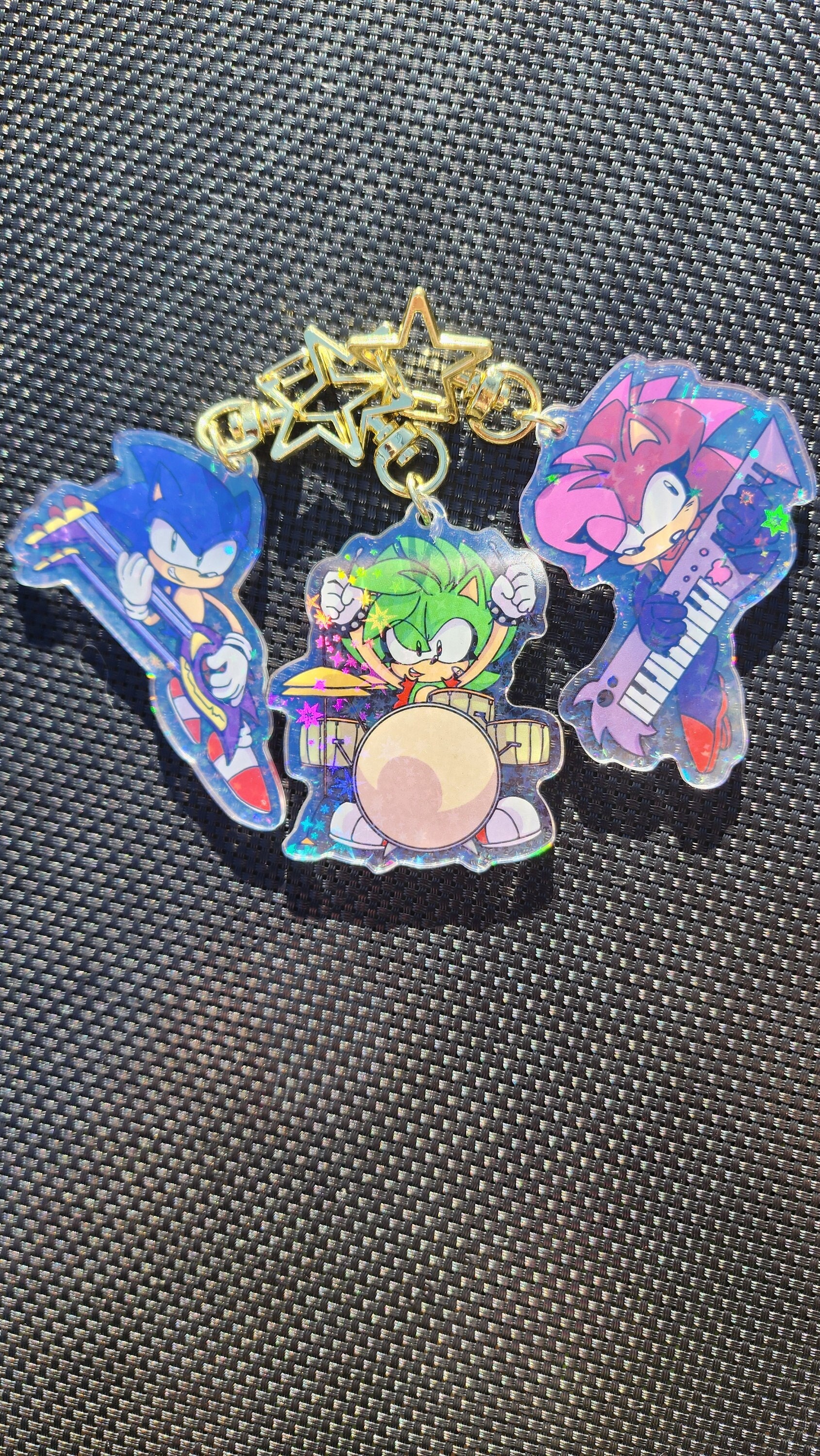 Sonic Underground Inspired Keychain - Etsy