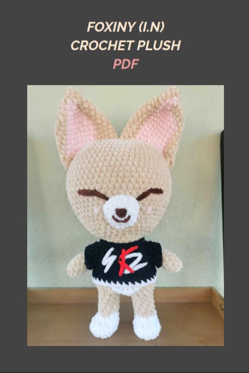Pattern Foxi.ny (I.N) Stray Kids Skzoo - Etsy