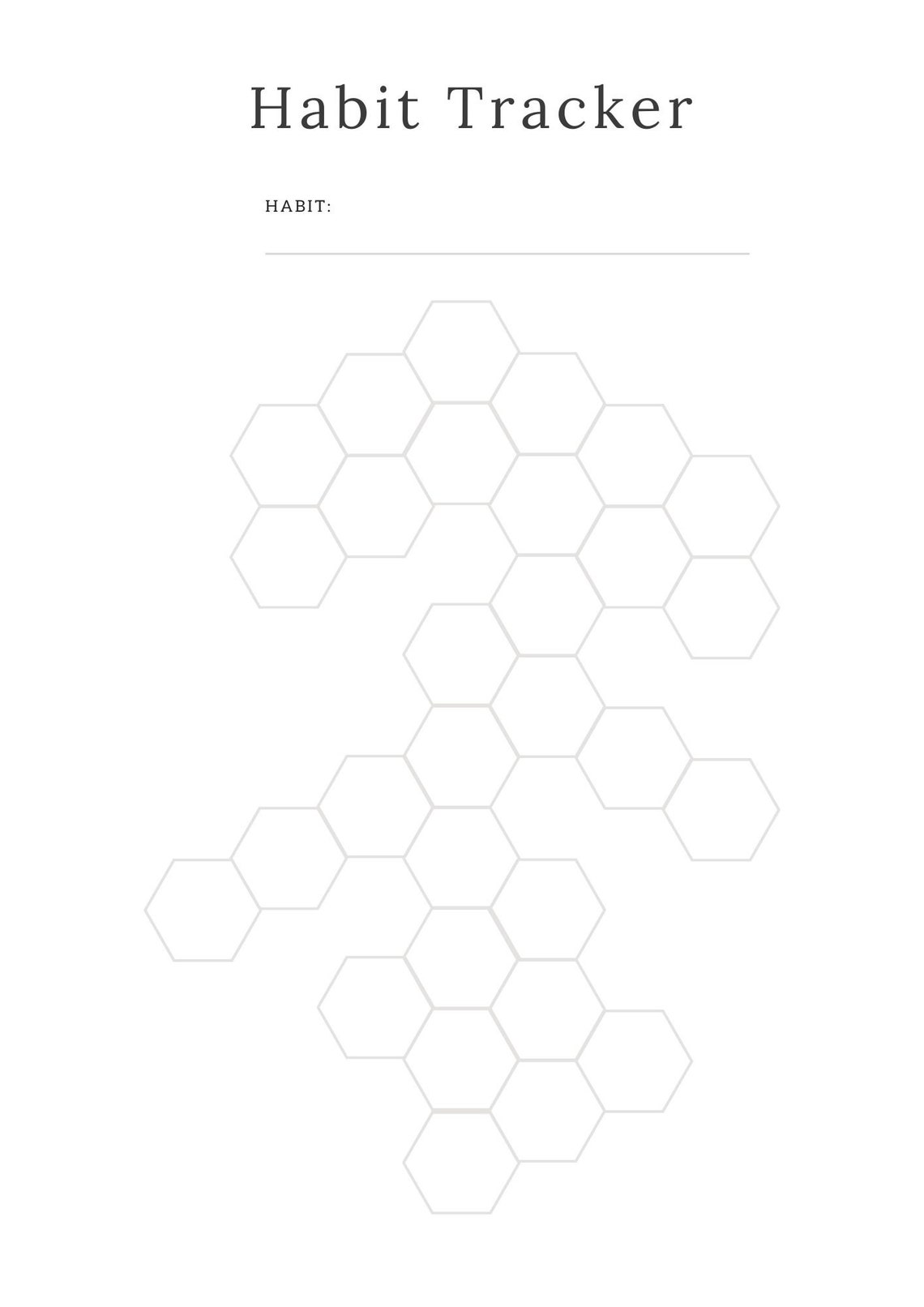 Habit Tracker Bundle, Instant PDF Download, Track Habits - Etsy