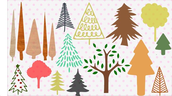Fall Tree SVG Christmas Tree SVG Fall Leaves SVG Autumn Svg | Etsy