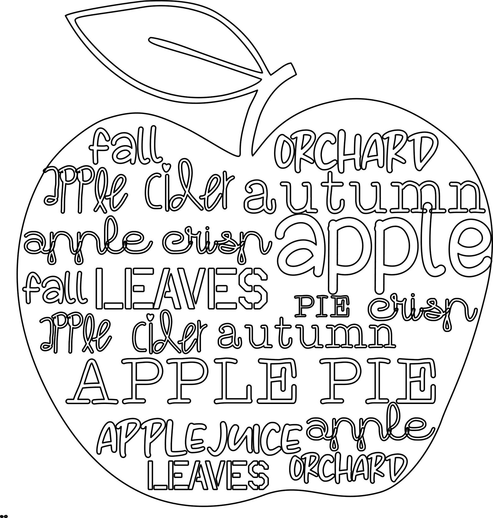 Apple SVG Fall SVG Apple Pie SVG Apple Cider Svg Apple Orchard Svg ...
