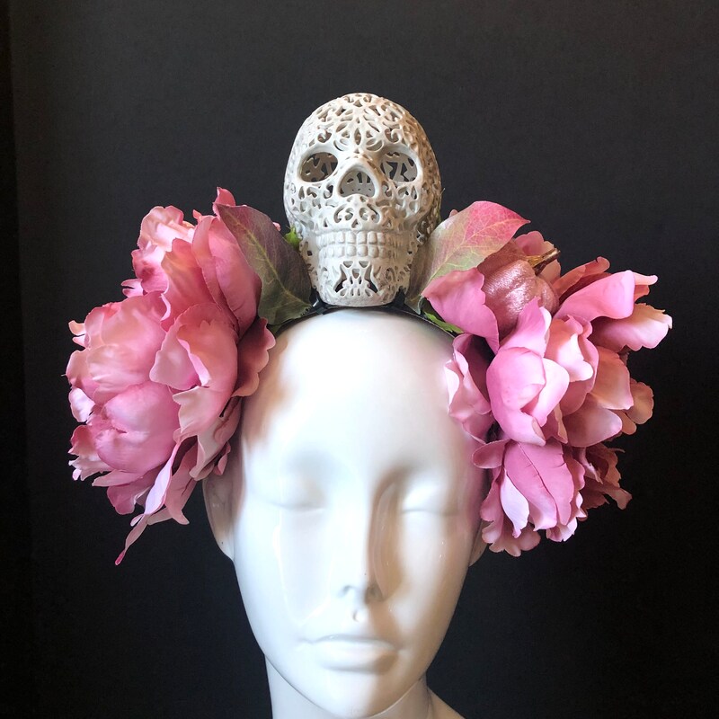 Skull Headpiece - Etsy